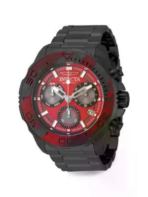 INVICTA Carbon Hawk 48mm Watch - Red
