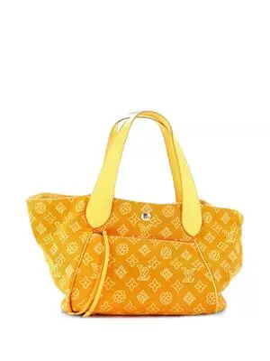 LOUIS VUITTON Cabas Ipanema Canvas Pm Tote Bag - Yellow