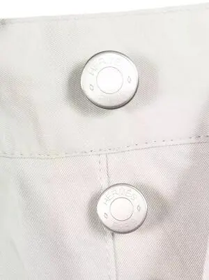 Hermès 2010s Button-fly Chino Trousers - Neutrals