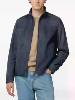 TOD'S Jacket In Pashmy Suede - Blue