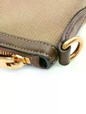 Prada 2010s Logo Jacquard Tote Bag