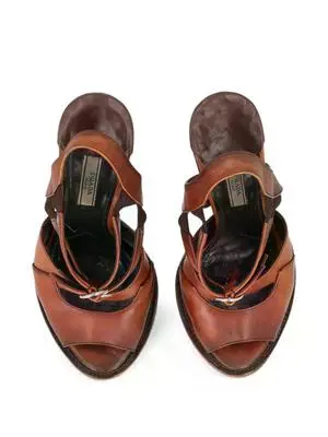 Prada Buckle-fastening Platform Sandals