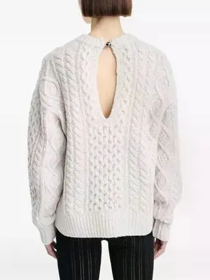 Maria Mcmanus Tear Drop Aran Sweater