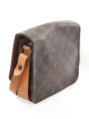 LOUIS VUITTON 1989 Mm Cartesier Shoulder Bag