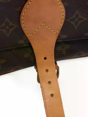 LOUIS VUITTON 1989 Mm Cartesier Shoulder Bag