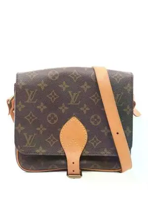 LOUIS VUITTON 1989 Mm Cartesier Shoulder Bag - Brown
