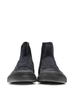 Mr & Mrs Italy Suede Panelled Sneakers