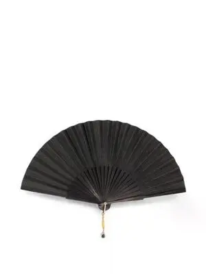 Dior 2000s J'adore Hand Fan - Black