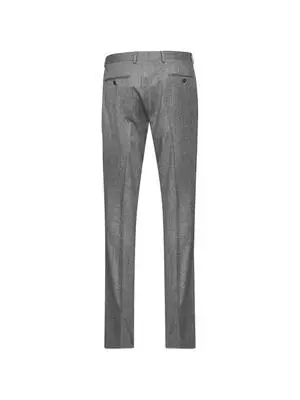 Zegna Tapered-leg Wool Tailored Trousers