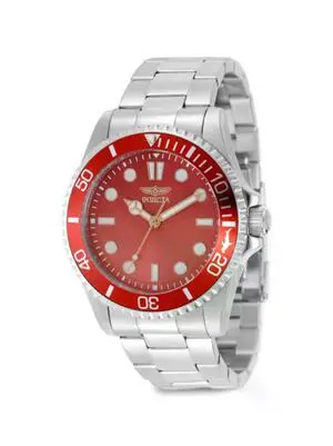 INVICTA Pro Diver 43mm Watch - Red