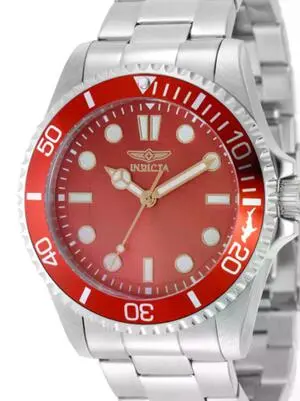 INVICTA Pro Diver 43mm Watch - Red