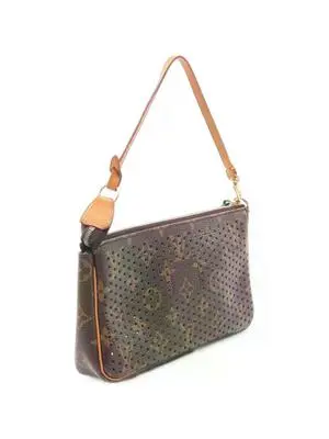 LOUIS VUITTON 2006 Perfo Pochette Monogram Canvas Tote Bag