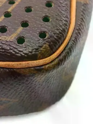 LOUIS VUITTON 2006 Perfo Pochette Monogram Canvas Tote Bag