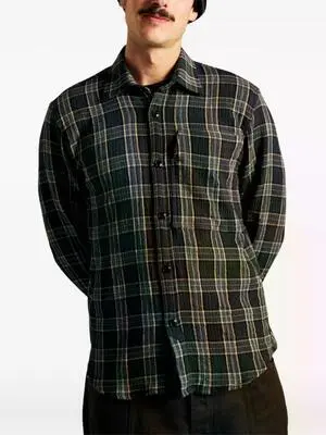 POP TRADING COMPANY Checked Cotton Shirt