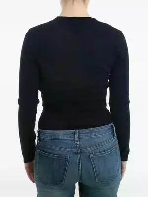 Roberto Cavalli Cropped V-neck Cardigan