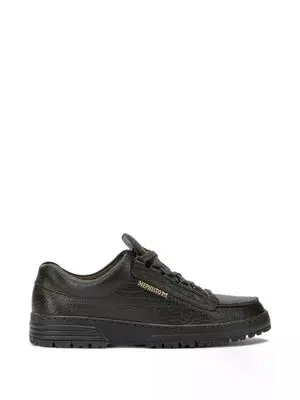 Mephisto Cruiser Pebbled Leather Sneakers - Brown