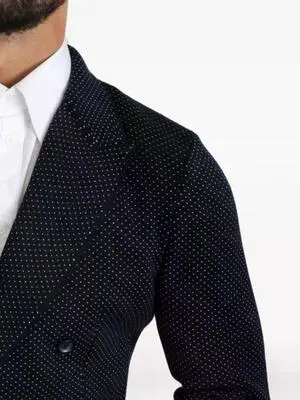Dolce & Gabbana Polka-dot Double-breasted Blazer