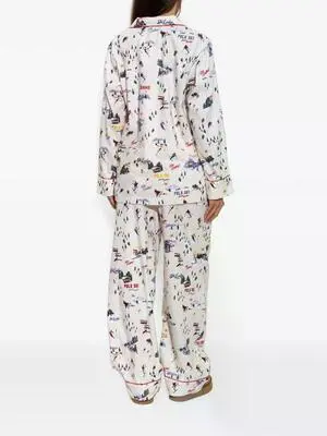 Polo Ralph Lauren Ski-motif Cotton Long-sleeve Pyjama Set