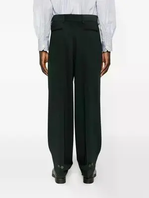 COSTUMEIN Pleated Button-cuff Trousers