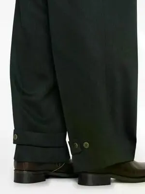 COSTUMEIN Pleated Button-cuff Trousers