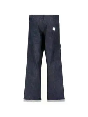 ROY ROGER'S Logo-patch Flared Jeans