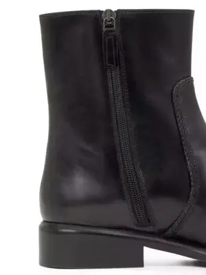 CastaÑer Elsa 313 Braided-trim Leather Ankle Boots