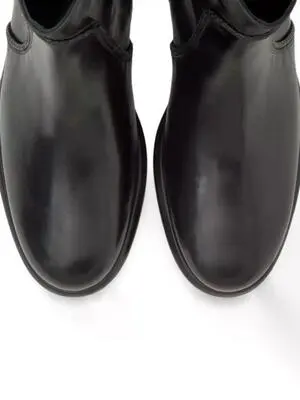 CastaÑer Elsa 313 Braided-trim Leather Ankle Boots