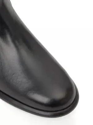 CastaÑer Elsa 313 Braided-trim Leather Ankle Boots