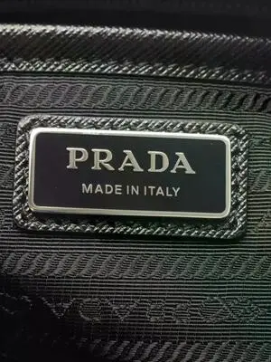 Prada Vela Saffiano-leather Messenger Bag