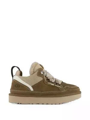 UGG Lowmel Suede-panelled Sneakers - Brown