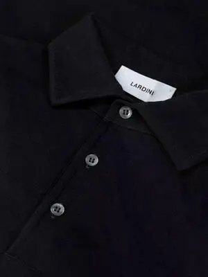 LARDINI Button-up Polo Sweater