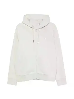 Polo Ralph Lauren Logo-embroidery Zip-up Hoodie - Grey
