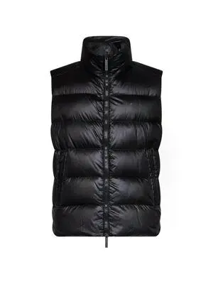 AFTER/LABEL Kirovsk Quilted Padded Gilet - Black
