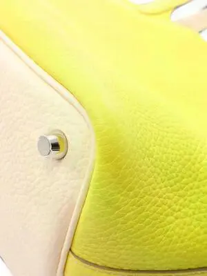 Hermès 2020 Pm Picotin Lock Kazak Tote Bag - Yellow