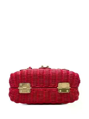 Miu Miu 2010-2026 Wicker Rattan Satchel