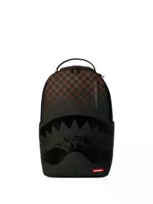 SPRAYGROUND Check Ghost Drip Backpack - Black