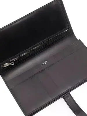 Hermès 2023 Béarn Soufflé Bi-fold Long Wallet