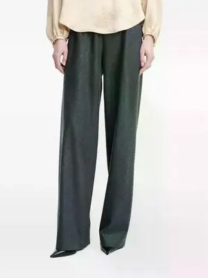 Maria Mcmanus Bias-cut Trousers - Grey