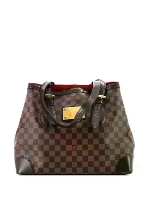 LOUIS VUITTON Hampstead Handbag Damier Mm Tote Bag - Brown