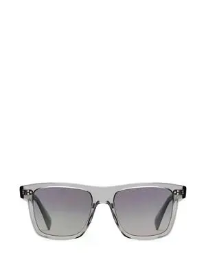Oliver Spencer Casian Square-frame Sunglasses - Grey