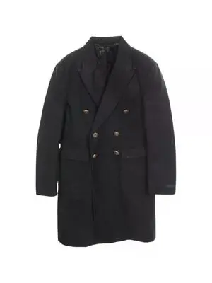 Prada 2010s Double-breasted Coat - Black
