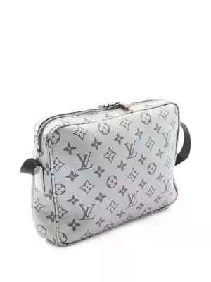 LOUIS VUITTON 2017 Pm Monogram Messenger Bag - Grey