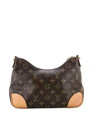 LOUIS VUITTON Boulogne Nm Handbag Monogram Canvas Shoulder Bag - Brown