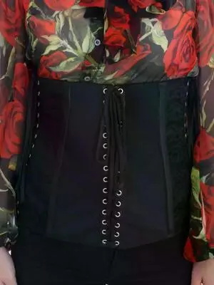 Dolce & Gabbana Lace-up Corset Belt
