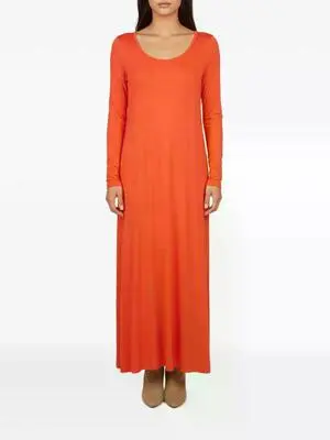 Ralph Lauren Long-sleeve Stretch-knit Maxi Dress