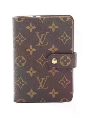 LOUIS VUITTON 2005 Monogram Bi-fold Wallet - Brown