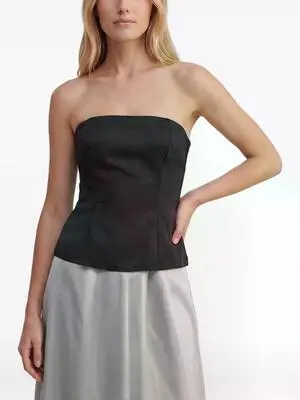 Guy Laroche Strapless Panelled Top