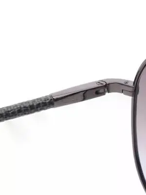 LOUIS VUITTON 2011 Damier Graphite Conspiracion Pilot Sunglasses