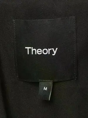 Theory Admiral Crepe Cropped Jacket - Black