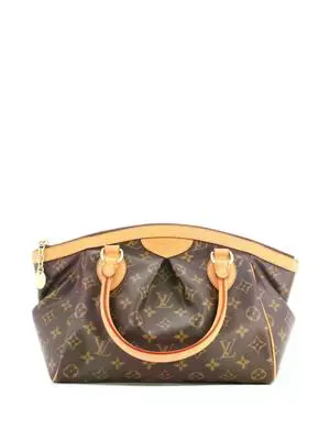 LOUIS VUITTON Tivoli Handbag Monogram Canvas Pm Satchel - Brown